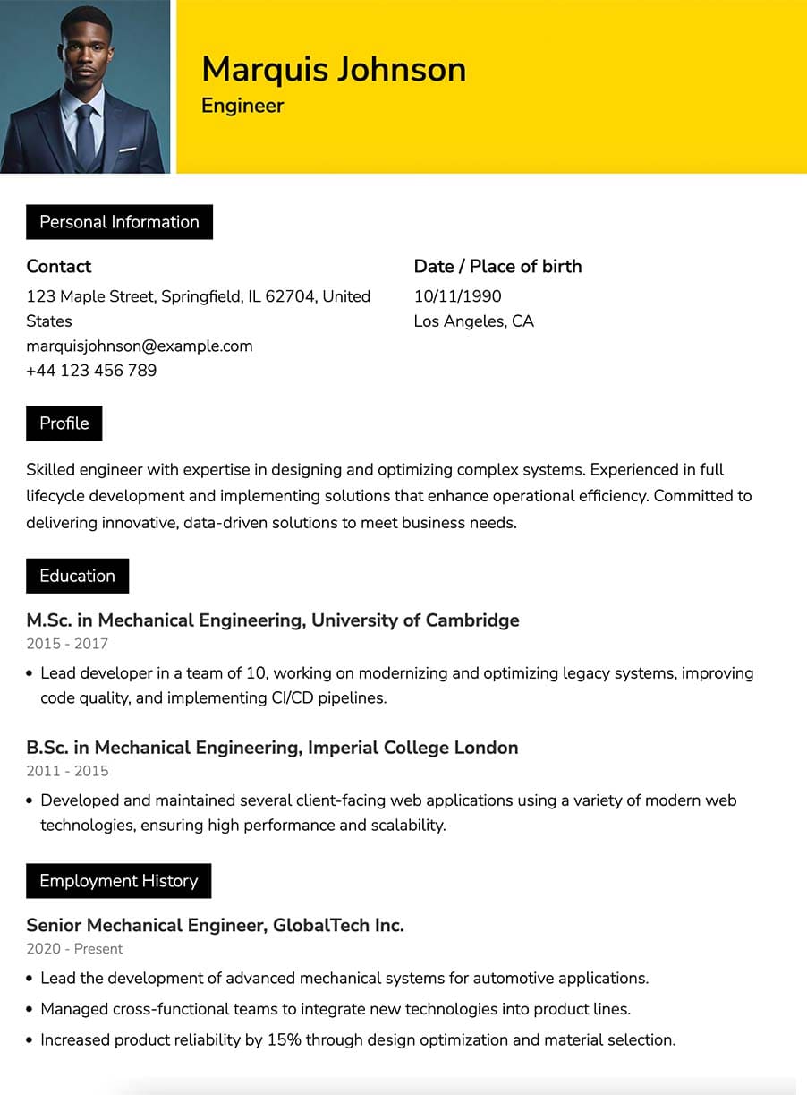 MiCV | Crea tu CV en minutos